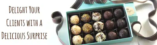 Fully-Managed Referral Gift Services | Gourmet, Hand-Made Chocolates